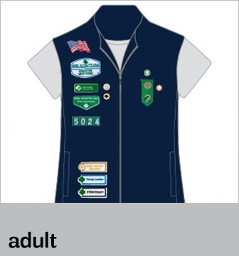 Where to Place Insignia - Girl Scouts